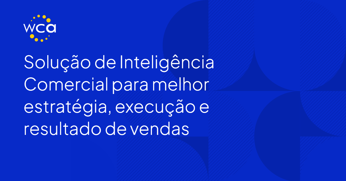 Análise de desempenho e eficiência | WCA Inteligência Comercial